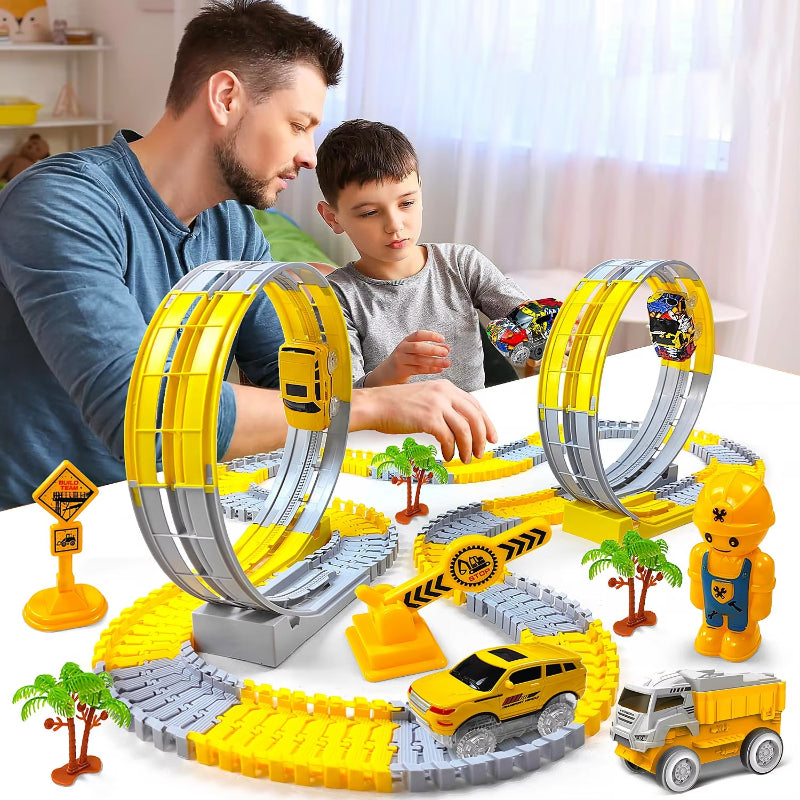 Electric Track Toy Car Set – Calmie